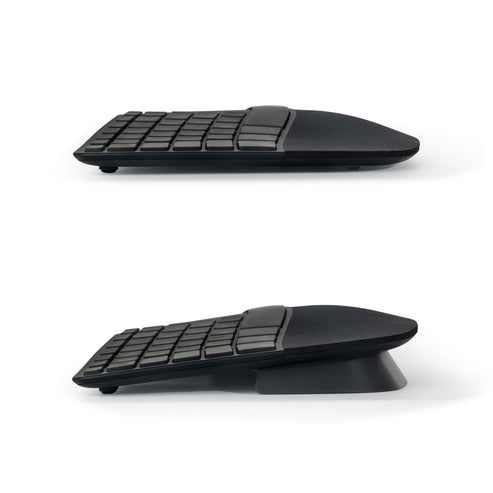 Sculpted Ergonomic Rechargeable Keyboard for PC – Matias