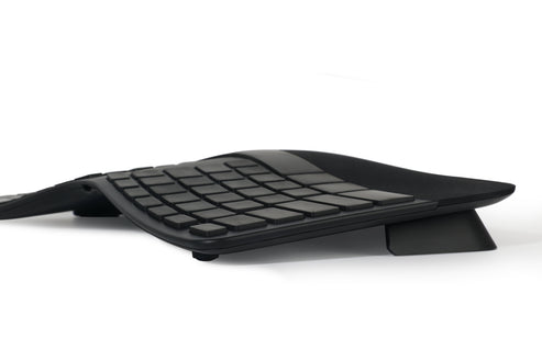 Sculpted Ergonomic Rechargeable Keyboard for PC – Matias