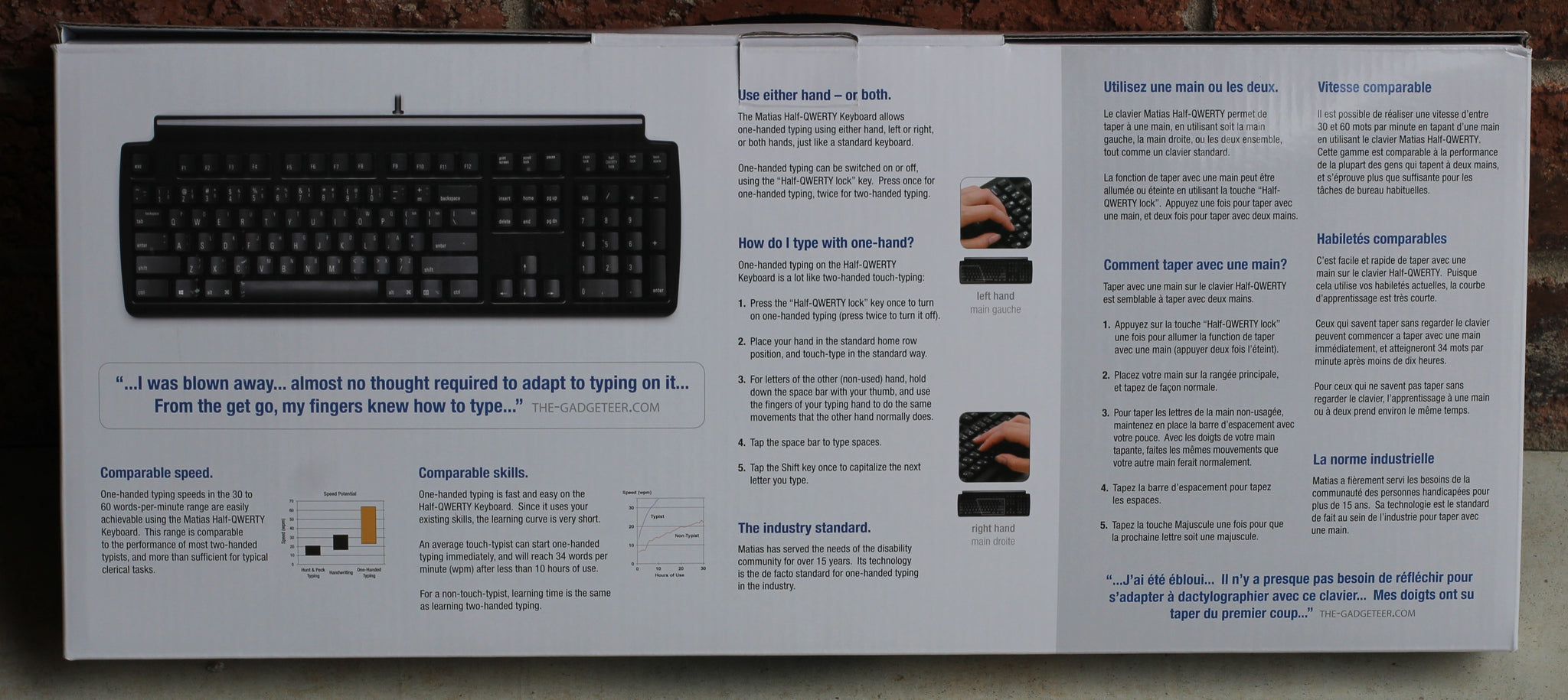 Half-QWERTY Pro Keyboard – Matias