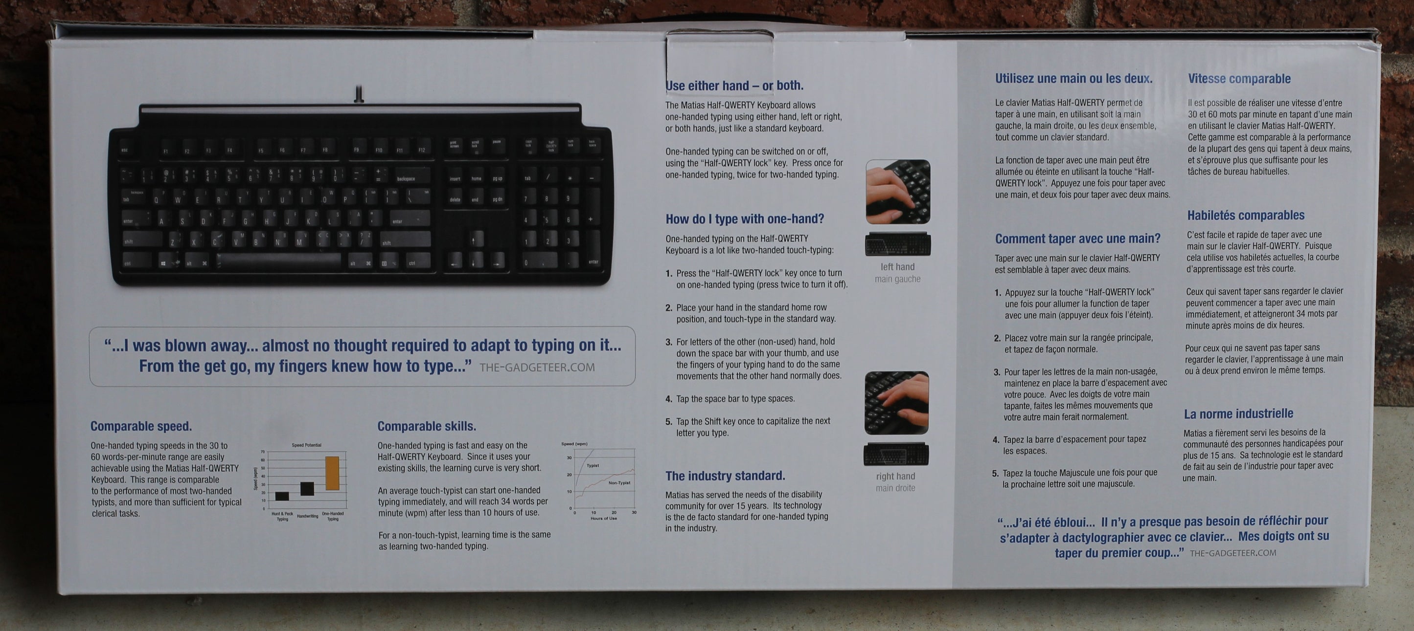 Half-QWERTY Pro Keyboard – Matias