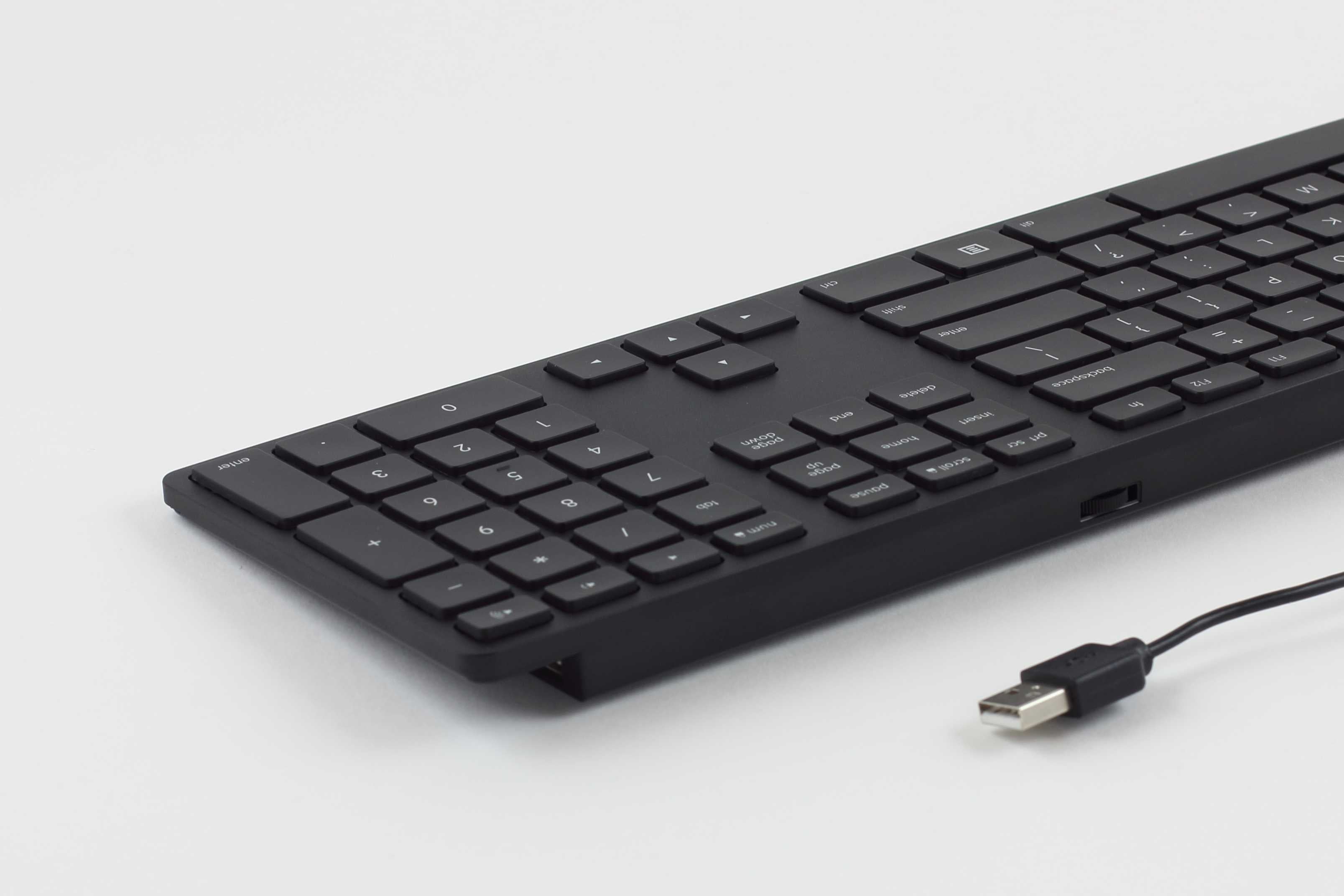 RGB Backlit Wired Aluminum Keyboard for PC - Black – Matias